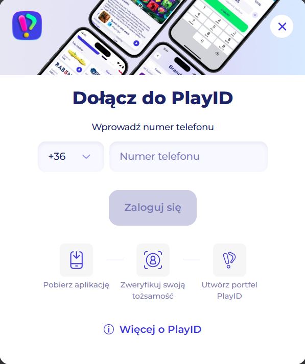 PlayID Wszystkie kasyna w jednej aplikacji, kasyno, sporty i bonusy